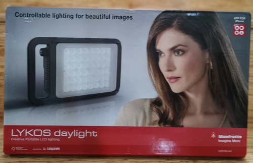 Manfrotto LYKOS Daylight Bluetooth Kit 5600k LED Light (Aussie Stock ...