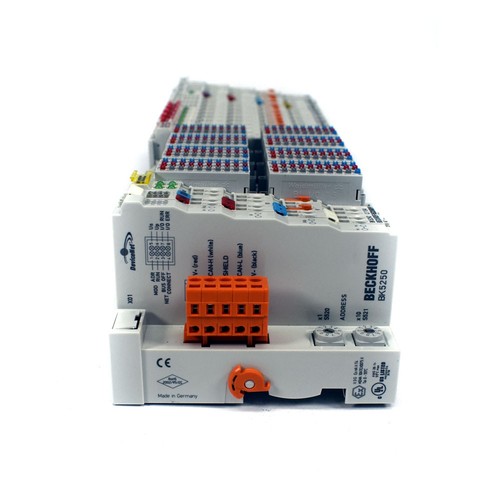 Beckhoff BK5250 DeviceNet Coupler w/ KL1184, KM1002-0000, KL9400 ...