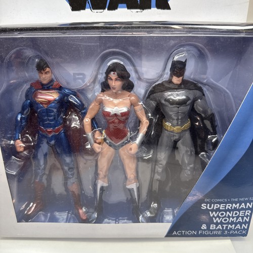 DC Comics TRINITY War 3 Pack THE NEW 52 Superman & Batman & Wonder ...