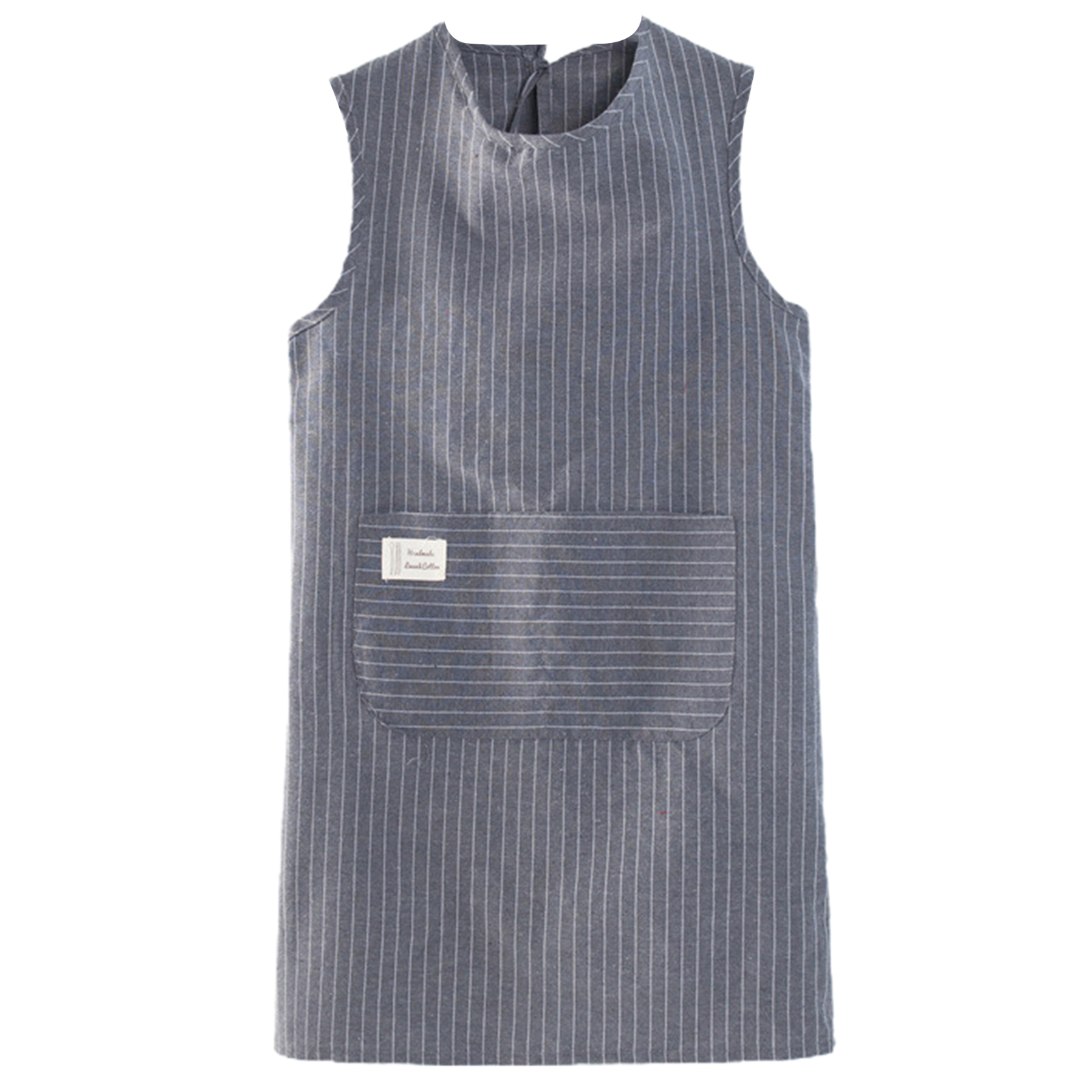 Cooking Bib Multipurpose Round Neck Professional Grade Chef Apron ...