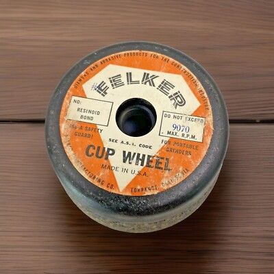 Felker Abrasives Coarse Flaring Cup Wheel 3"x2"x5/8" Max RPM 9070 ...