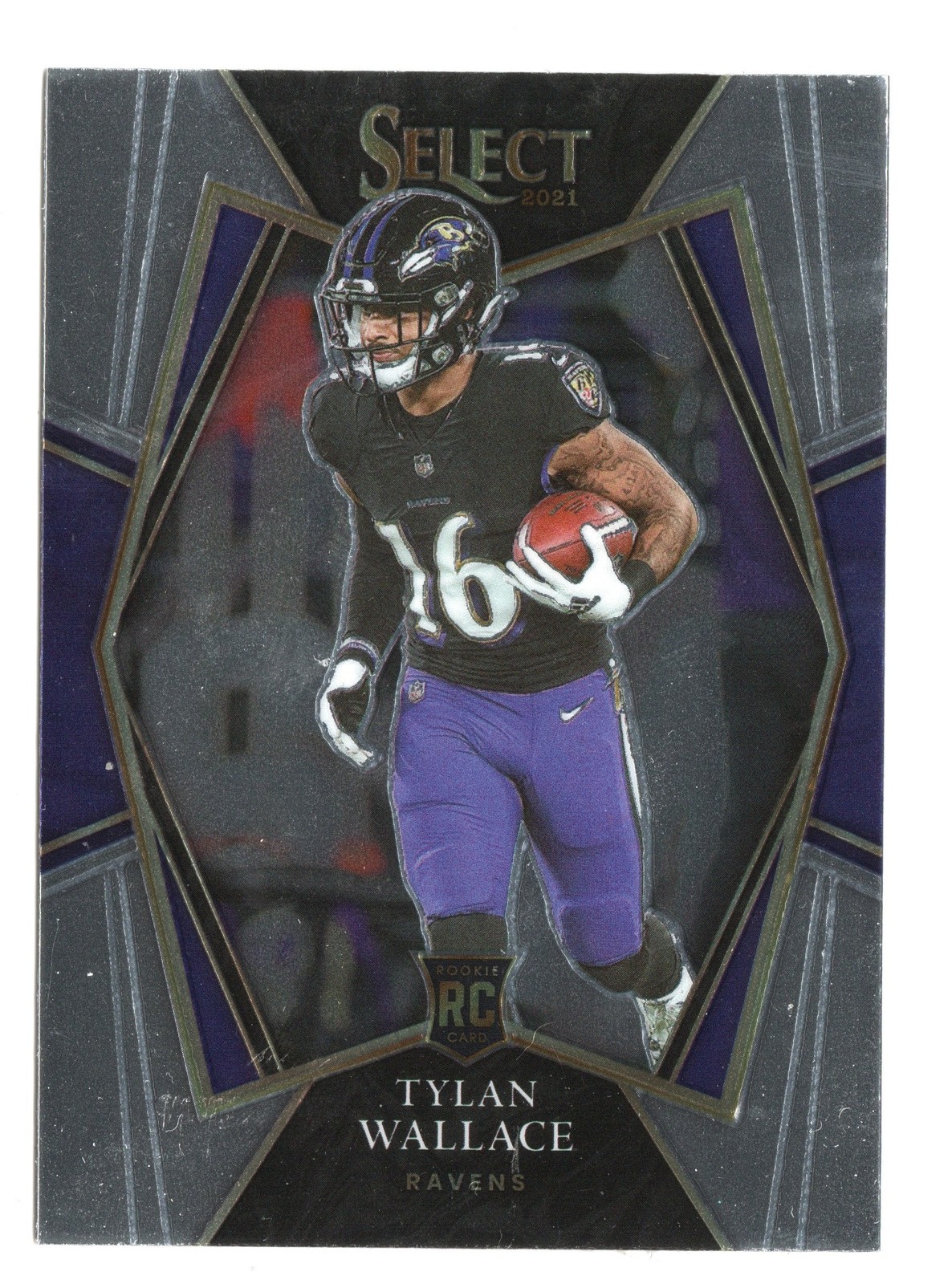 2021 Panini Select 178 Tylan Wallace RC Rookie Baltimore Ravens Card | eBay