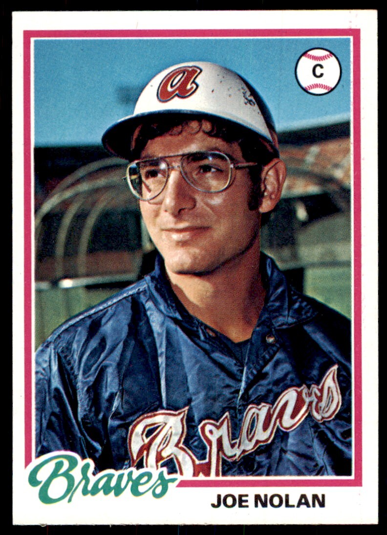 1978 TOPPS JOE NOLAN ATLANTA BRAVES #617 | eBay