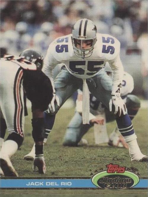 1991 Topps Stadium Club - Jack Del Rio #492 for sale online | eBay