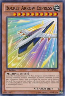 Rocket Arrow Express - SP14-EN015 - Starfoil Rare - 1st Edition x1 ...