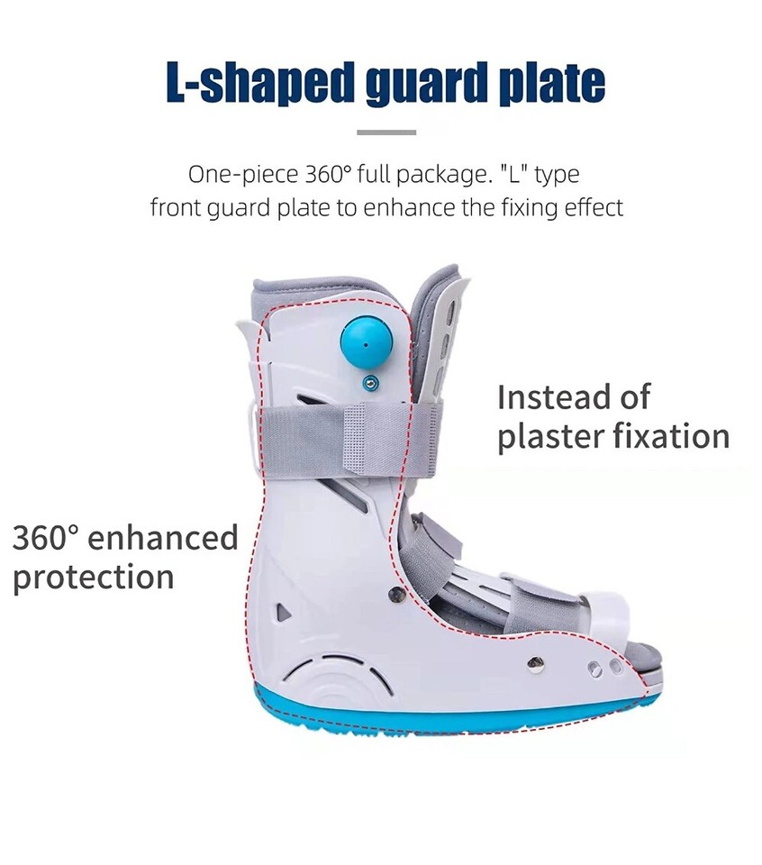 Air CAM walker boot Medical Inflatable Walking Boot, Orthopaedic Boot ...