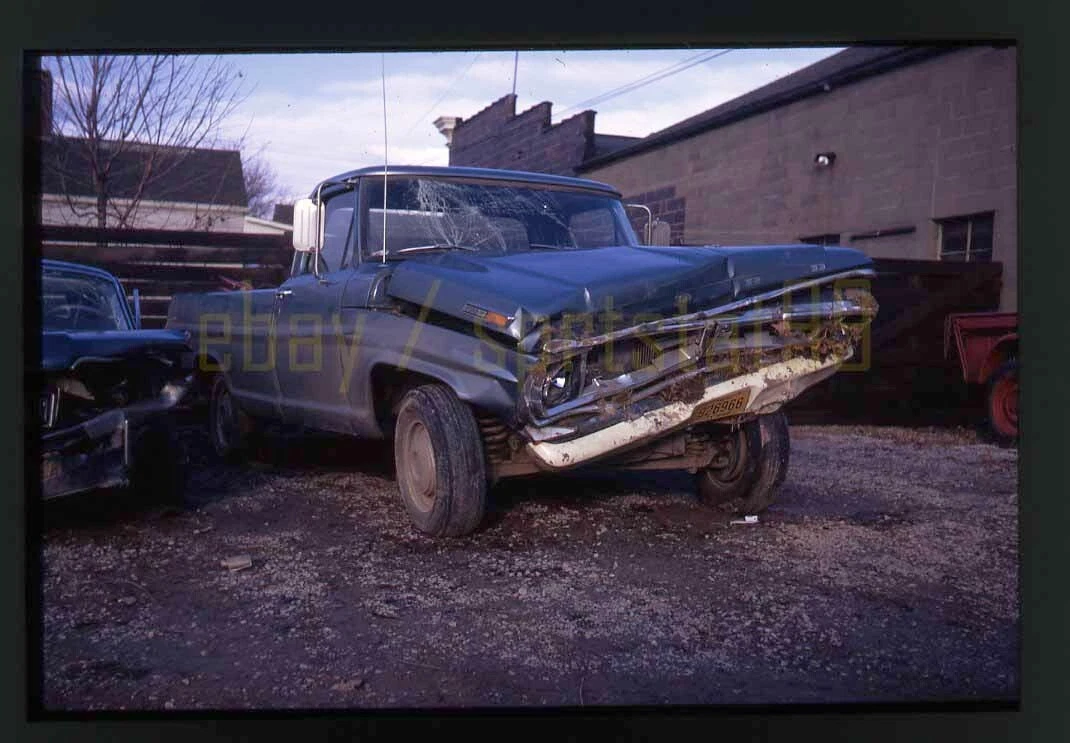 Wrecked Ford Trucks