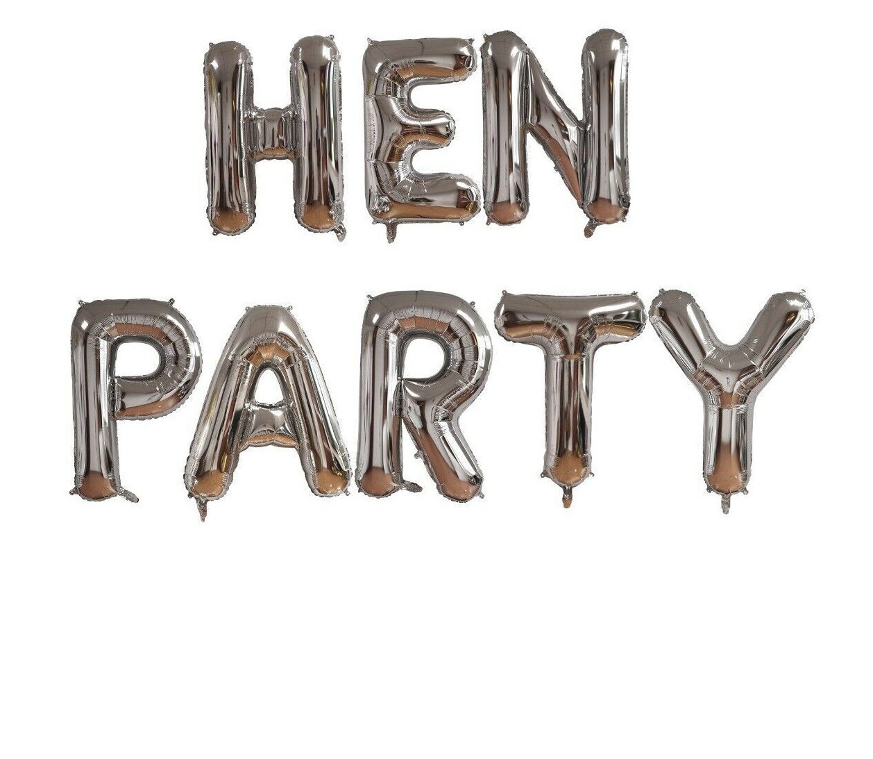 Team Bride To Be Just Married Foil Letter Balloon Wedding Marriage ...