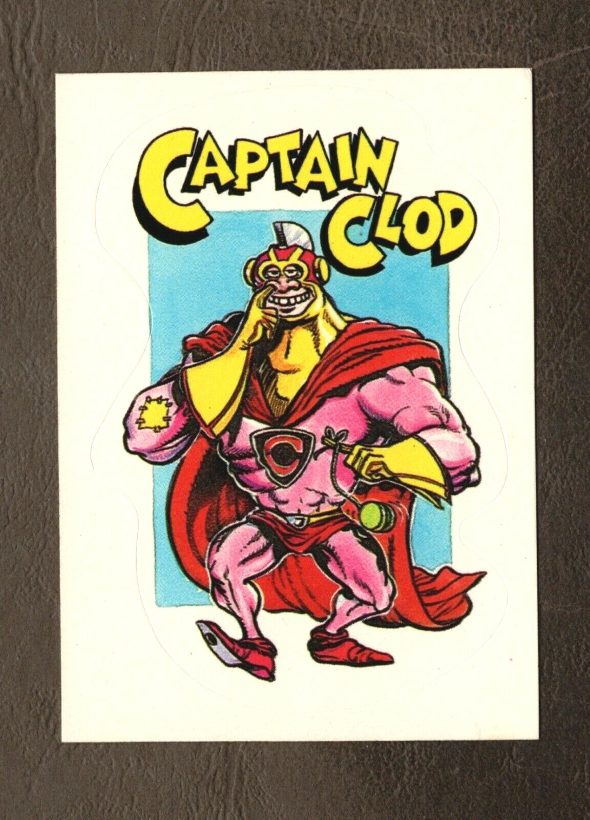 1983 Donruss Zero Heroes Trading Card #35 - Captain Clod | eBay