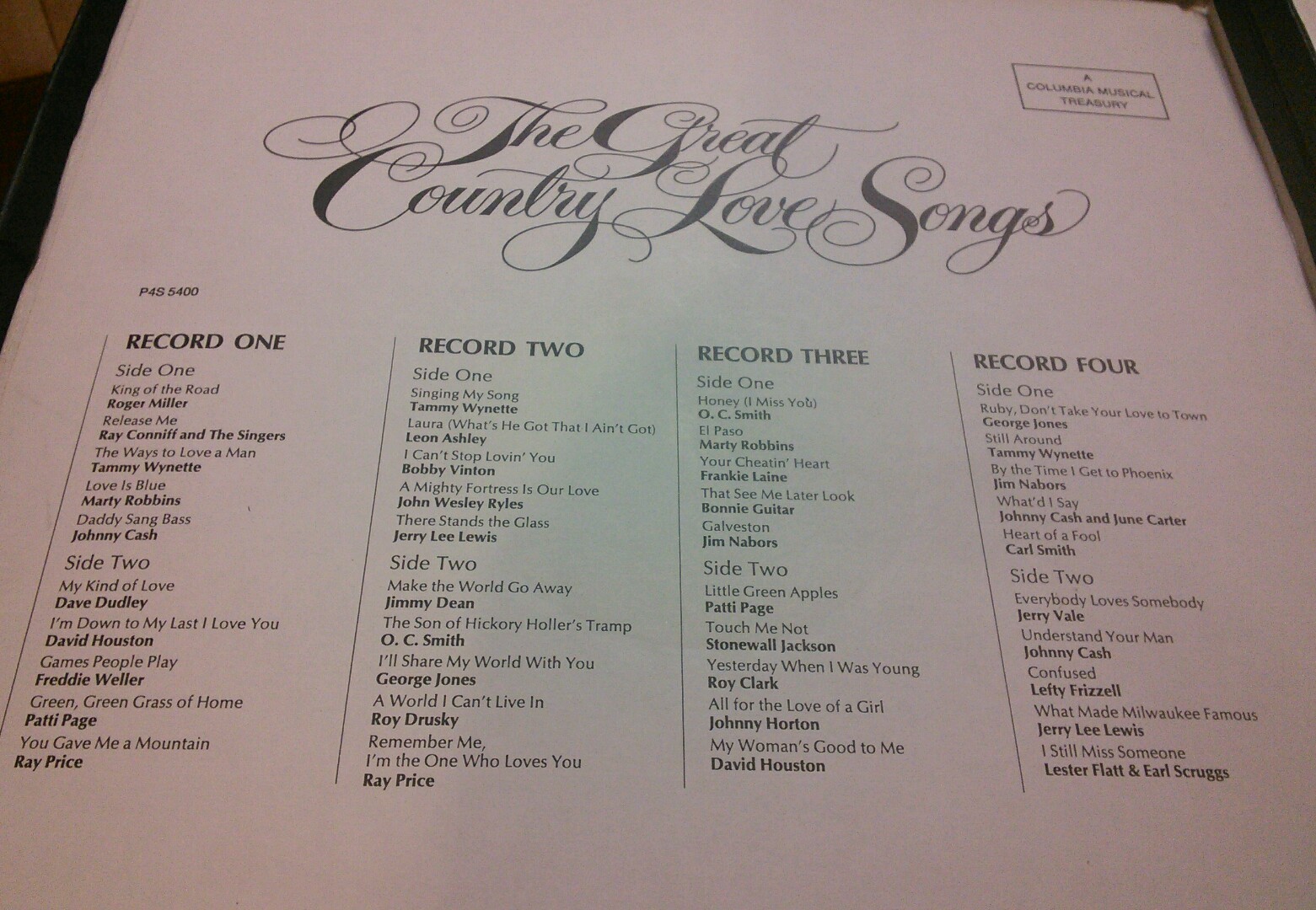 VTG.1970'S RECORD ALBUMS,THE GREAT COUNTRY LOVE SONGS, 4 RECORD SET | eBay