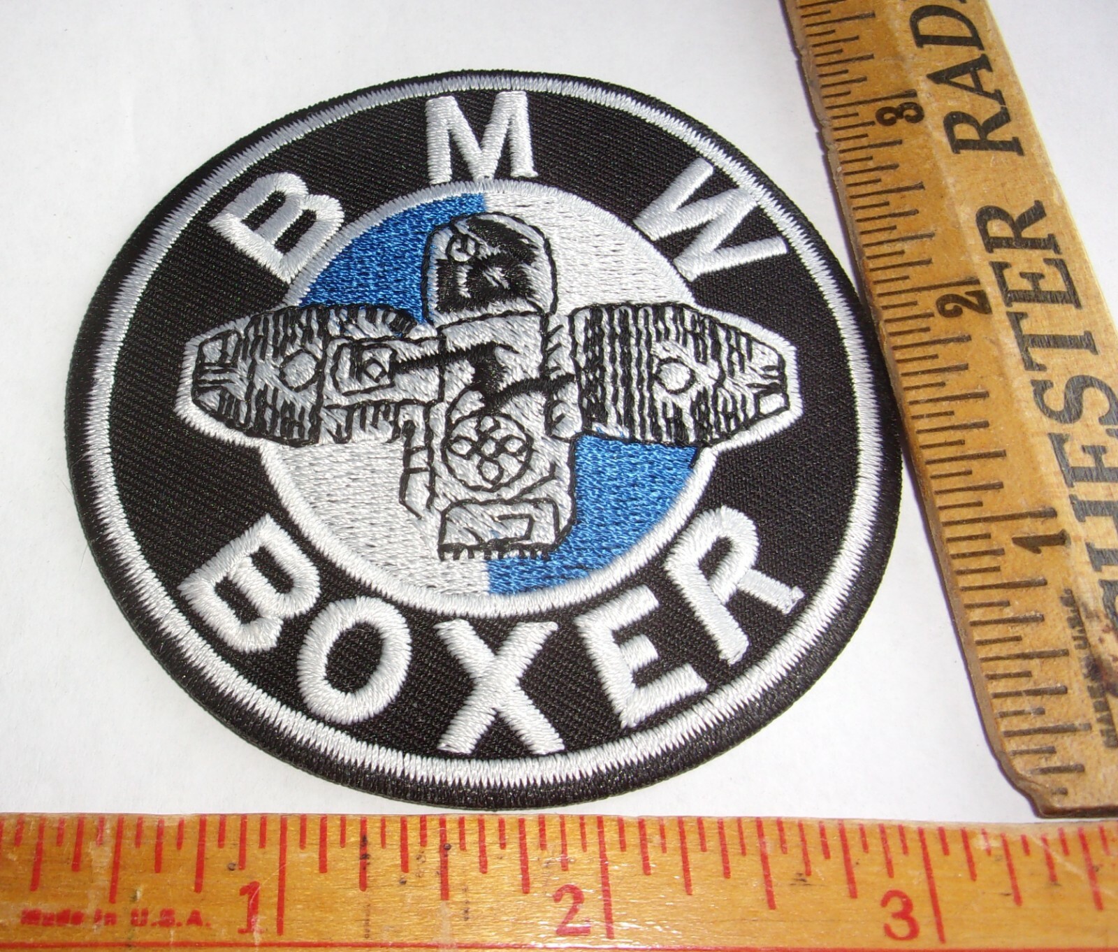 BMW Boxer patch vintage collectible old German motorcycle biker ...