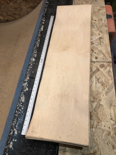 Skateboard Longboard Uncut Blank 8 Ply Maple 12x43 | eBay