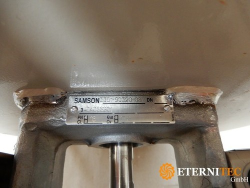 Samson 3351-90320-08 DN 100 VA 4581 PN 40 Ventil Stellantrieb 3351 ...