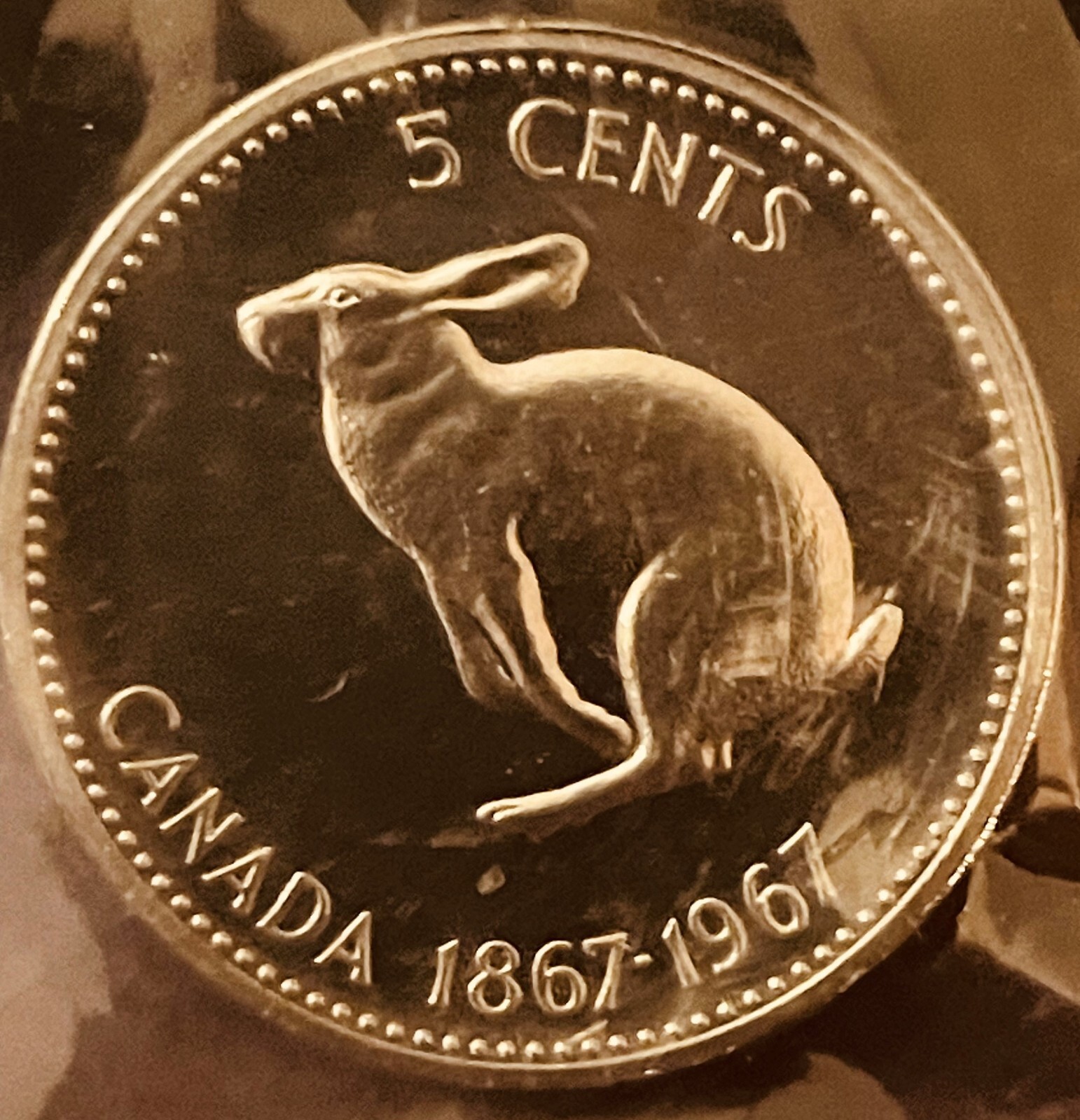 2-1867-1967 Canadian 1c Copper and 5c Nickel Rare Coins P/L Cameo ...