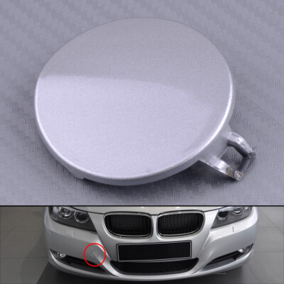 Front Bumper Silver Tow Hook Cover Fit For BMW 3 E90 E91 316i 09-11 ...