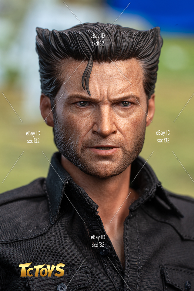 1:6 Male Wolverine Logan Man Head Hands Clothes For 12" Action Figure ...