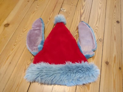 Disney Stitch Santa Hat Disneyland Resort Paris Rare Christmas DLP Pre ...