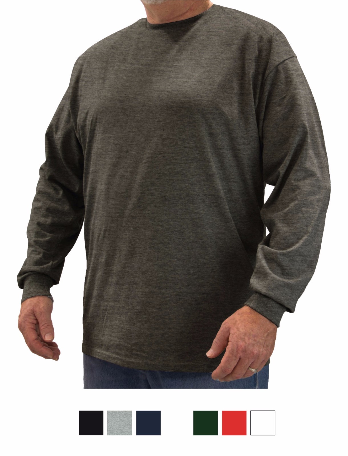 NewportXL Big & Tall Men's Long-Sleeve T-Shirt 2XL – 6XL 2XLT – 5XLT | eBay