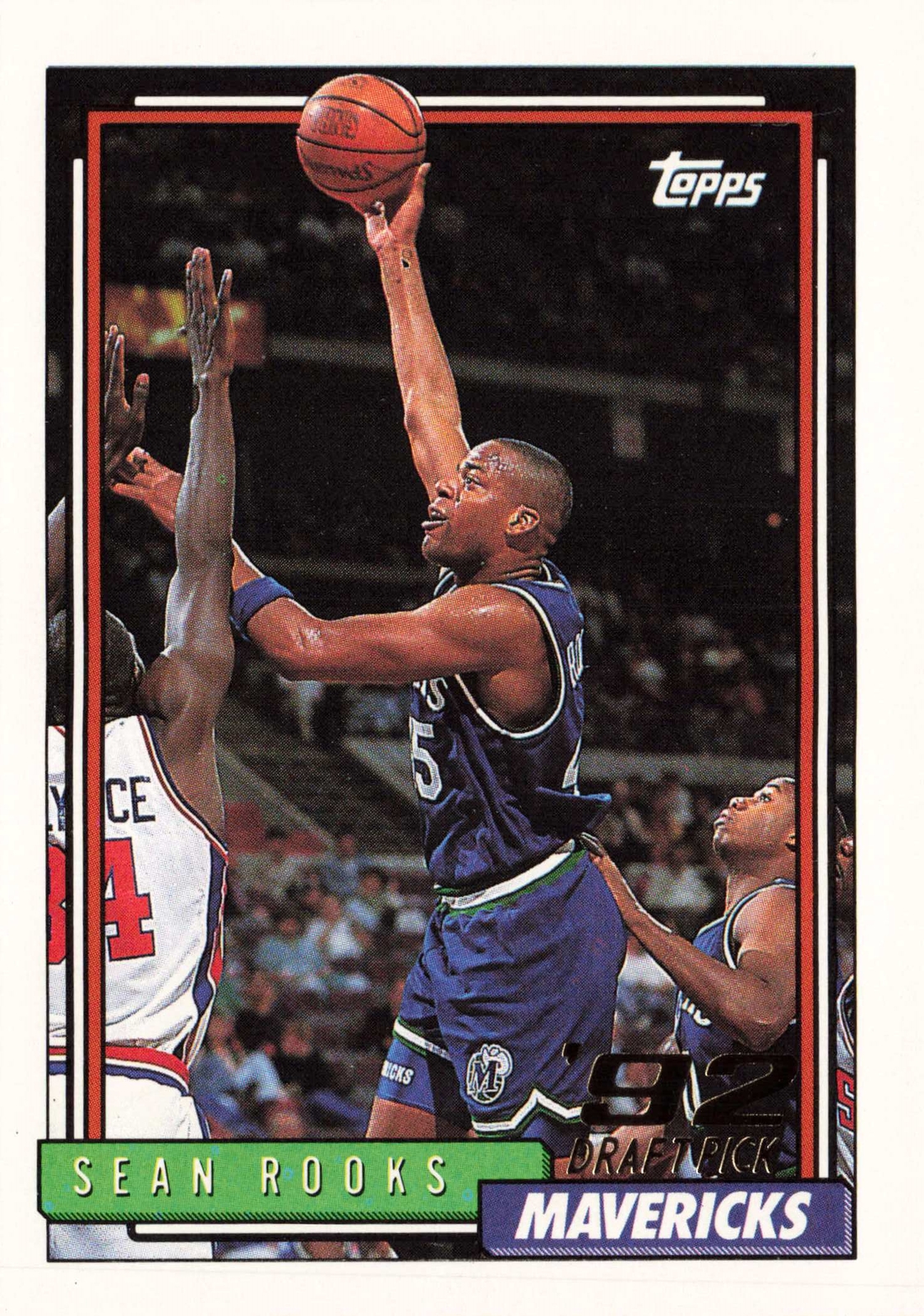 Sean Rooks 1992 Topps #292 Dallas Mavericks | eBay