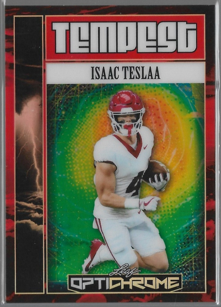 Isaac TeSlaa 2025 Leaf Optichrome #TB-21 Tempest Base - Crystal Black ...