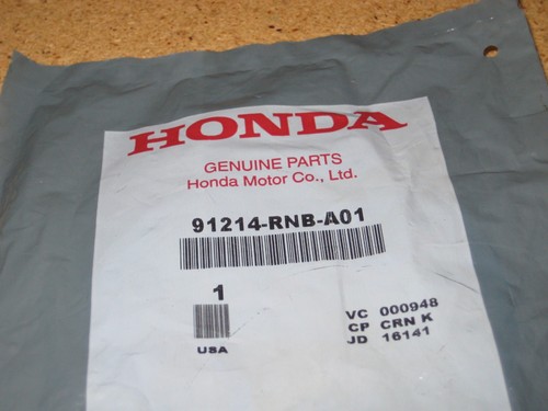 91214-RNB-A01 RSX TSX ILX K-SERIES OEM HONDA REAR MAIN SEAL LEGEND RL ...