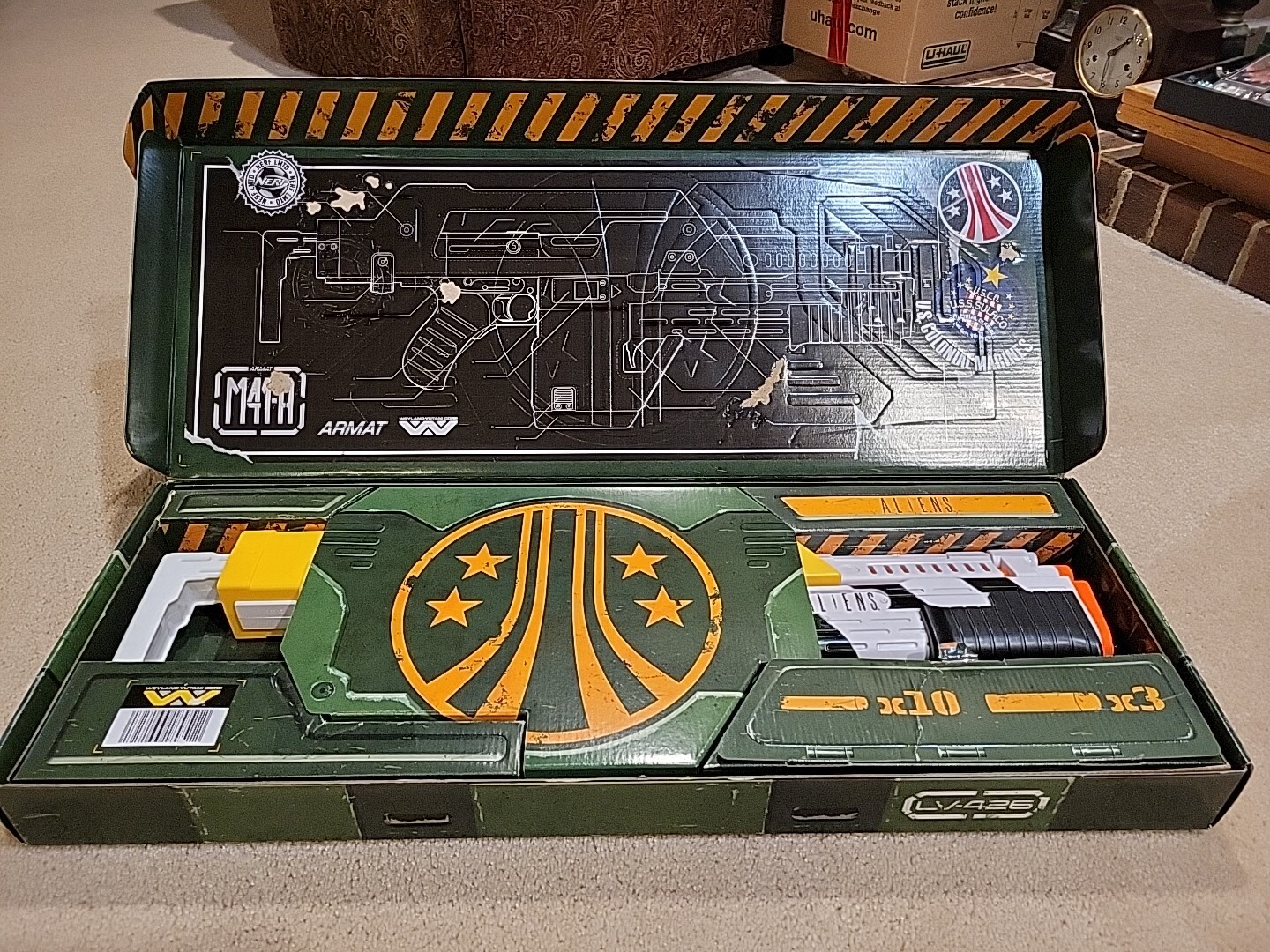 Hasbro NERF LMTD Aliens M41-A Pulse Blaster - F5729 for sale online | eBay