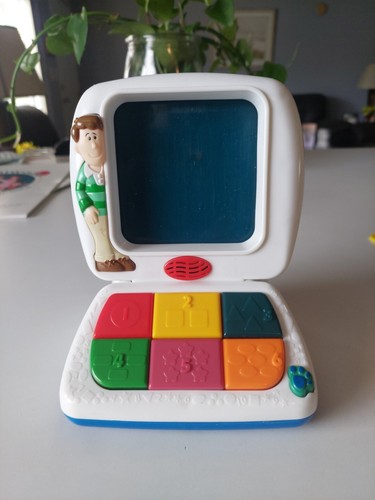 Blue's Clues Learning Lessons Computer Interactive Toy w/6 Cards 2000 ...