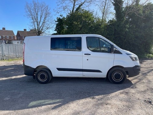 66 Plate Ford Transit Custom 6 Seat Double Cab Euro 6 | eBay UK