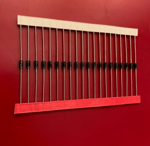 20x SB140 GENERAL SEMICONDUCTOR DIODE SCHOTTKY RECTIFIER 1A 40V DO-41 ...