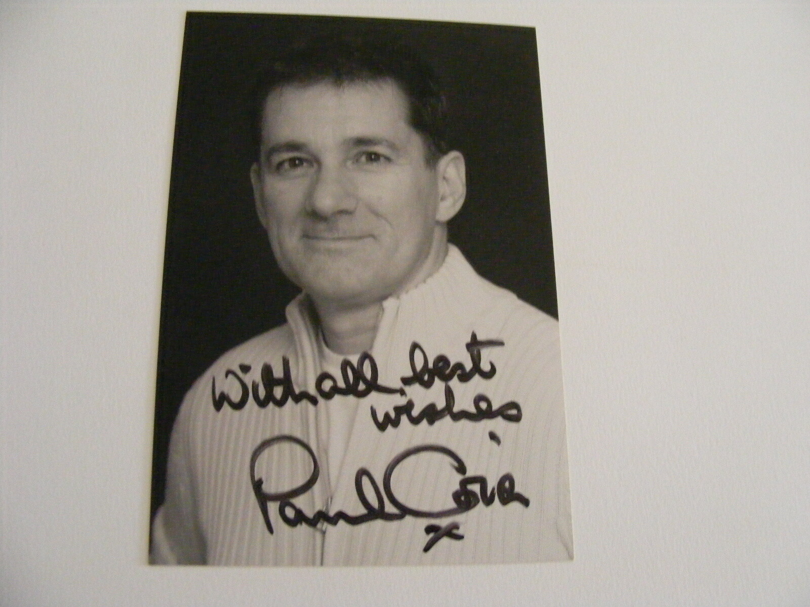 PAUL COIA Signed Photo Autograph TV Radio Presenter Catchword | eBay