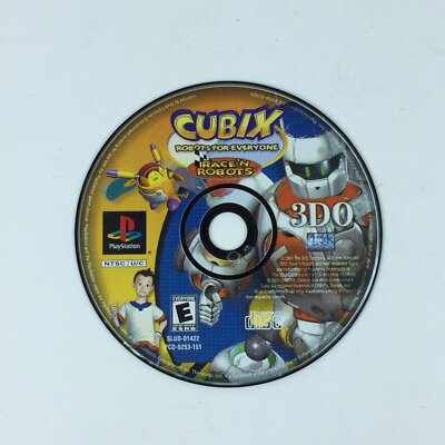 PlayStation 1 - Cubix Race N Robots Game - PS1 - DISC ONLY 790561525318 ...