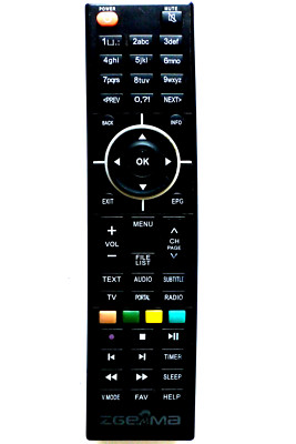 ZGEMMA SATELLITE RECEIVER REMOTE CONTROL for H9S H11S | eBay UK