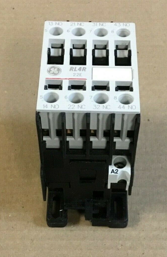 GE GENERAL ELECTRIC CONTACTOR RL4RA022T 24 VOLT COIL | eBay