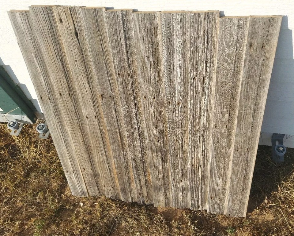 Natural Weathered Barn Wood Siding Boards Early 1900’s Rustic Reclaimed ...