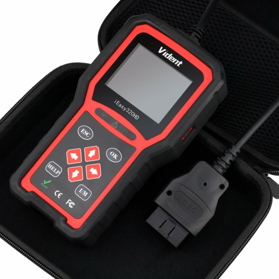 HEAVY DUTY TRUCK OBD2 DIAGNOSTIC HD CODE READER DIESEL SCANNER VIDENT ...