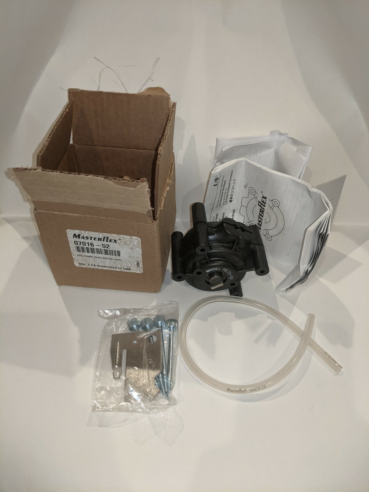 Masterflex 07016-52 PPS Pump W/SS Rotor Assy for sale online | eBay