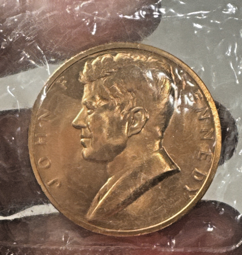 John F Kennedy Inauguration Bronze Medal/Coin Sealed | eBay