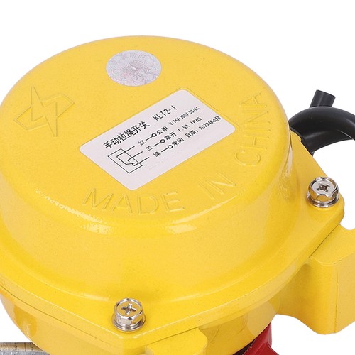 Stop Pull Rope Limit Switch Good Sealing 24-380V 2 Way Pull Rope Cord ...