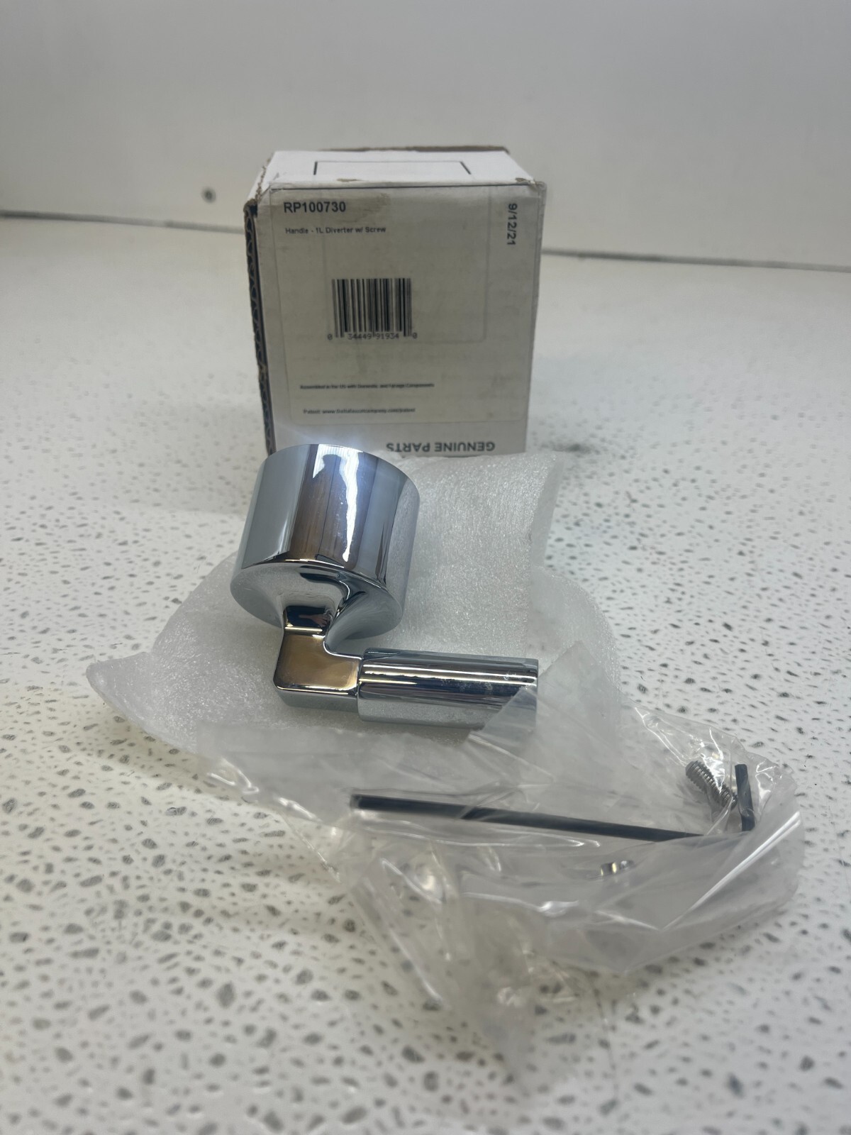 Delta Bowery Diverter Valve Trim Handle Kit - Lever Handle RP100730 | eBay