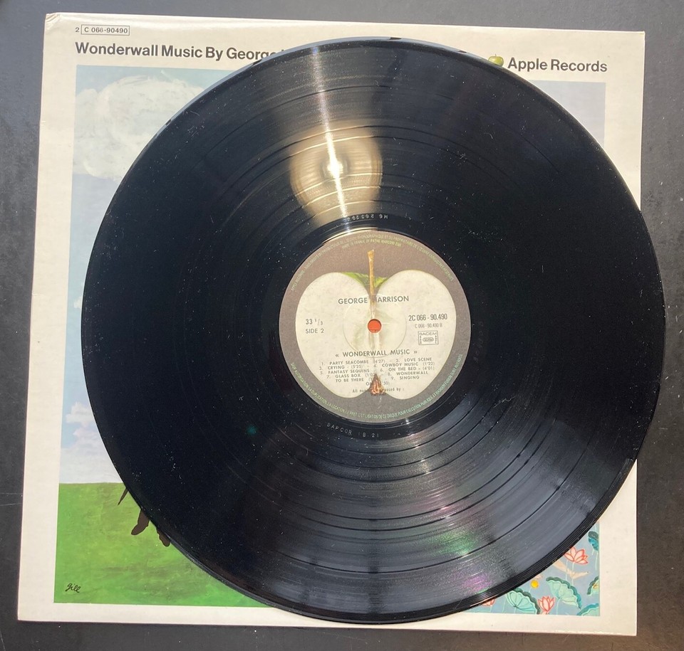 George Harrison, Wonderwall Music, vinyl LP (France, Apple, 1978), M ...