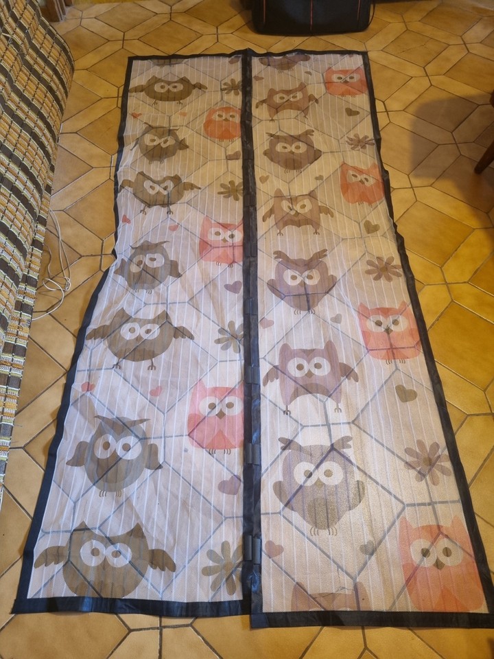 Printed Mesh Door Curtain Fly screen Insect screen Keep the Mosquitoes ...