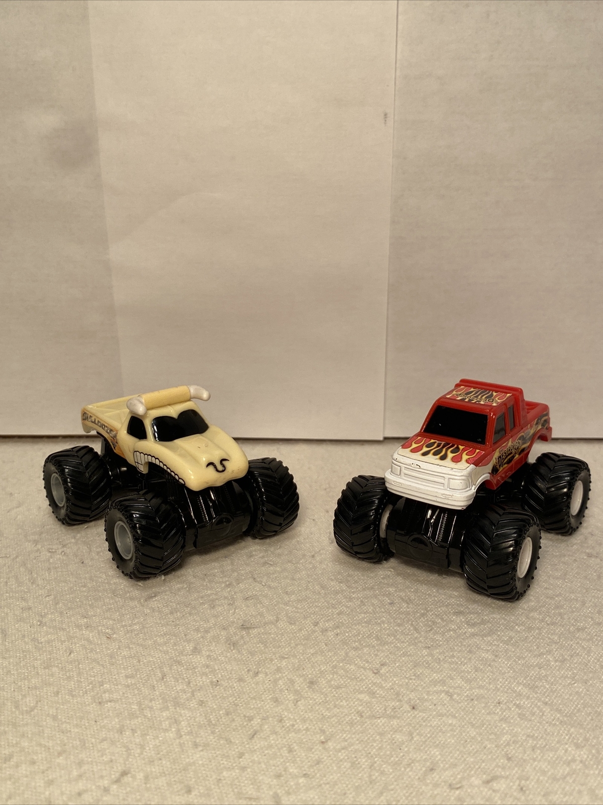 2004 Spin Master Monster Jam Bulldozer and Destroyer Bundle | eBay