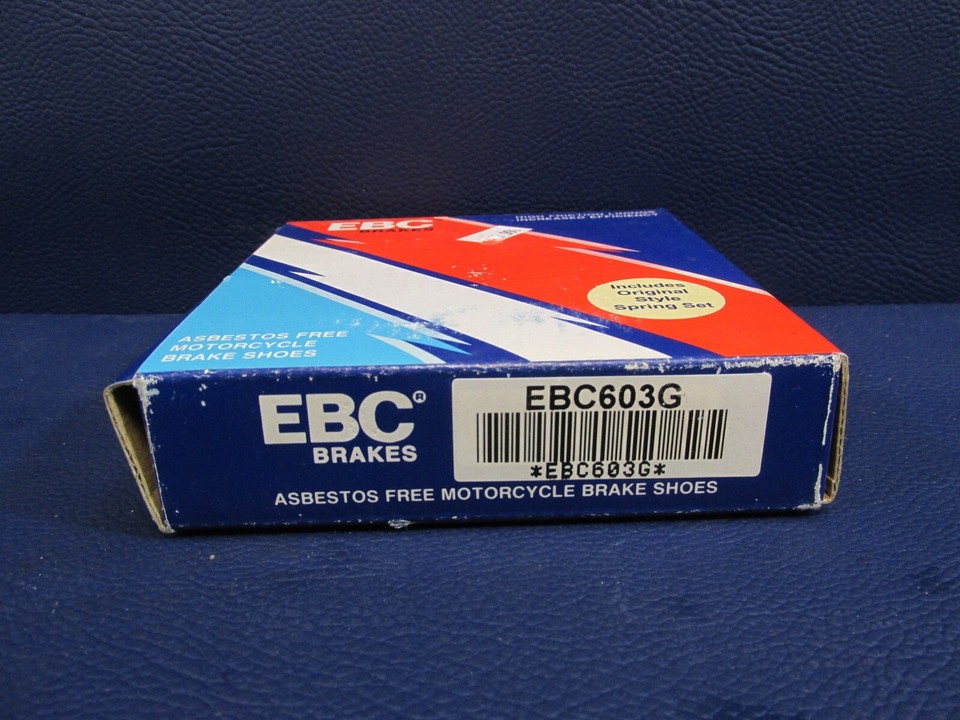 EBC 603G Organic Grooved Brake Shoes Front Rear AR50 AR80 KLT110 KLX110 RM100 | eBay