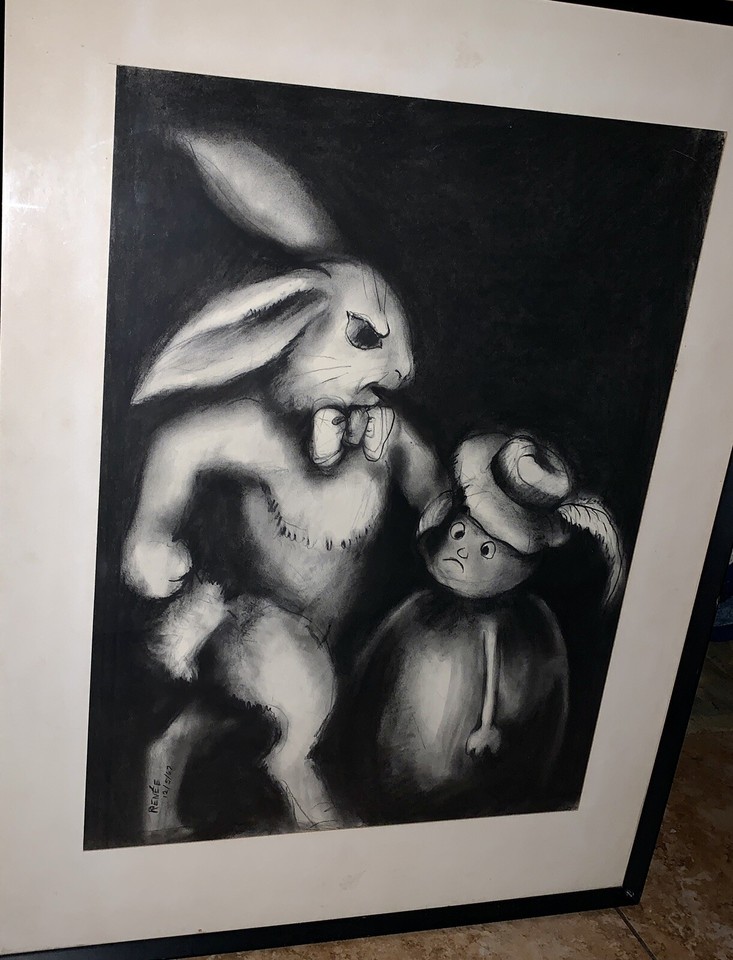 1967 Race Riot Commentary Listed Artist Renée Radell Tar Baby Brer ...