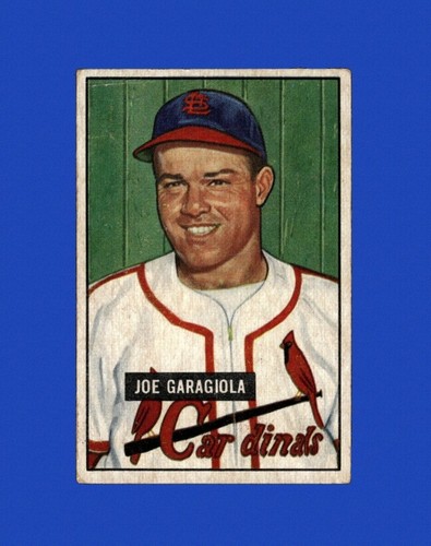 1951 Bowman Set-Break #122 Joe Garagiola RC VG-VGEX *GMCARDS* | eBay