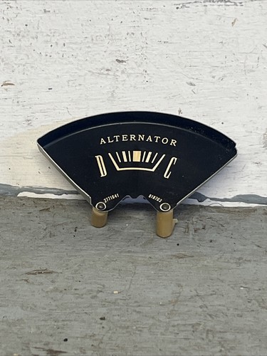 1967-71 BARRACUDA DART DUSTER MOPAR RALLYE DASH ALTERNATOR GAUGE ...