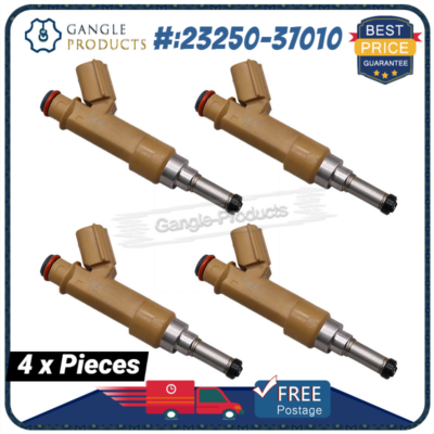 4PCs Fuel Injectors 23250-37010 23250-39146 for Toyota Corolla 2009 ...