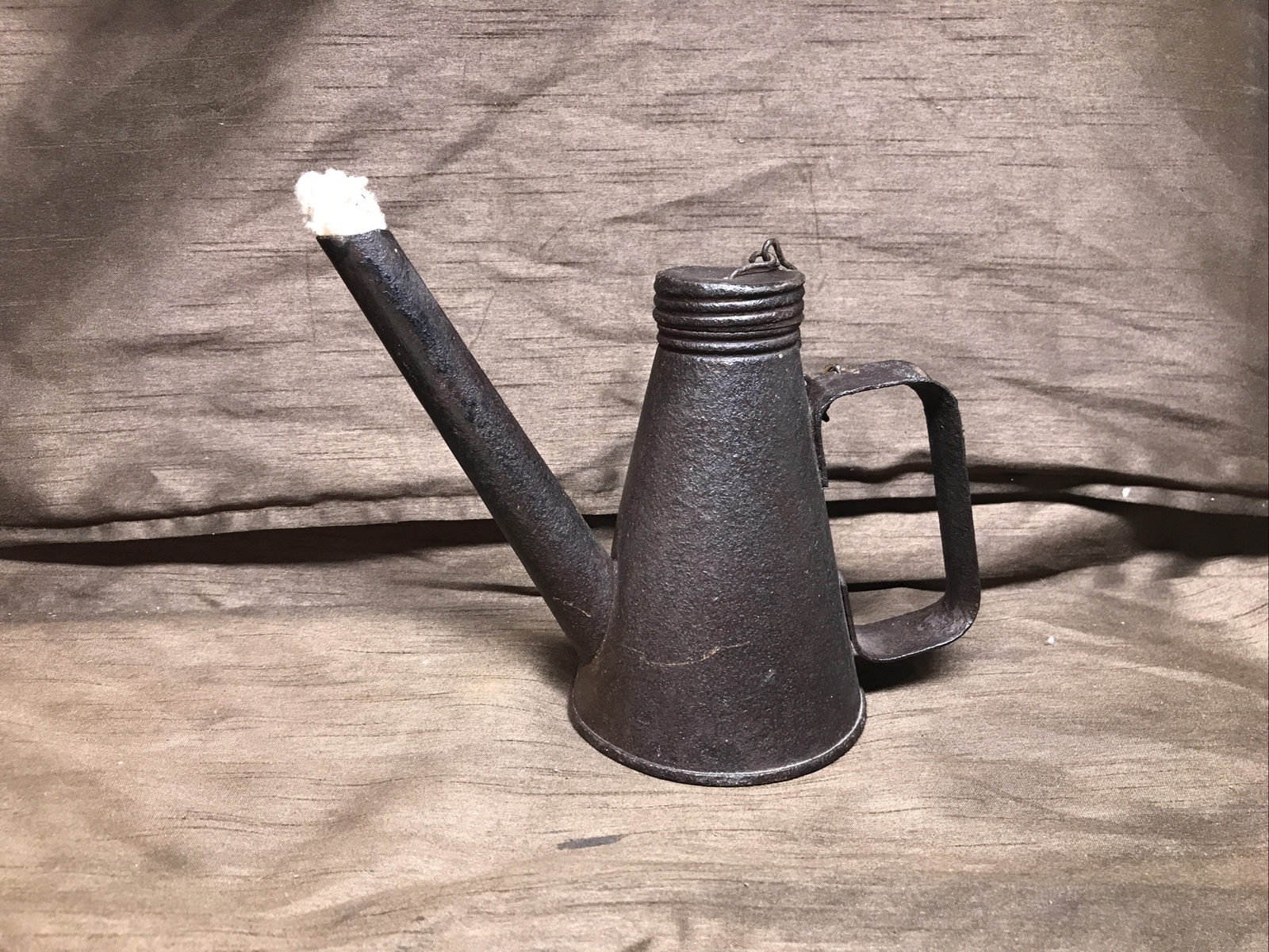 Vintage Kerosene Oil Road Torch Lamp Lighter Smudge Pot Flare Miner ...