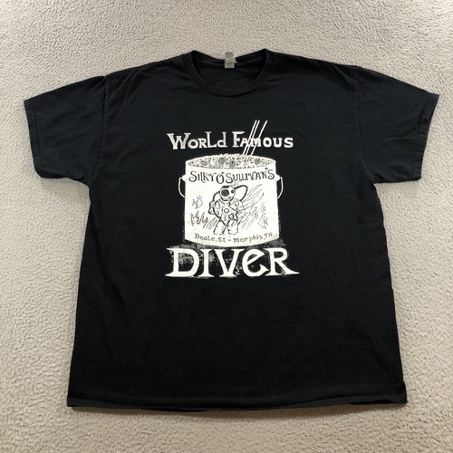 Stinky O’Sullivan T Shirt Men’s XL Black Memphis TN Diver | eBay