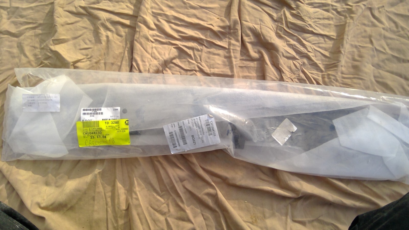 Front Lower Bumper Deflector Fits 2014-2018 Jeep Cherokee Teo Plastic ...